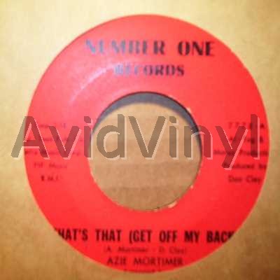 Azie Mortimer vinyl, 55 LP records & CD found on CDandLP