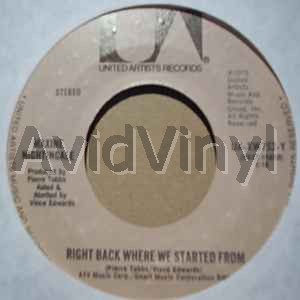 Maxine Nightingale Right back where we started from (Vinyl Records, LP ...